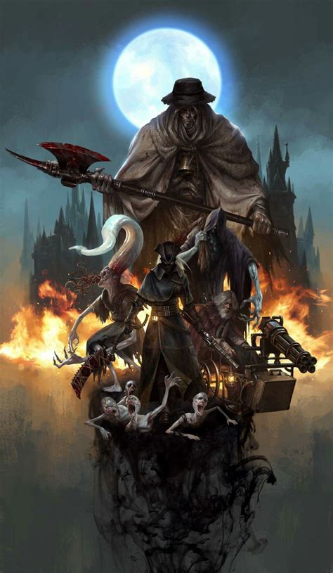 Bloodborne Hunter Gascoine Sif Dark Souls Arte Dark Souls Demon