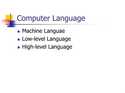 Ppt Computer Language Powerpoint Presentation Free Download Id 1826914