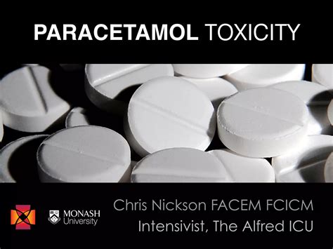Paracetamol Toxicity Pdf