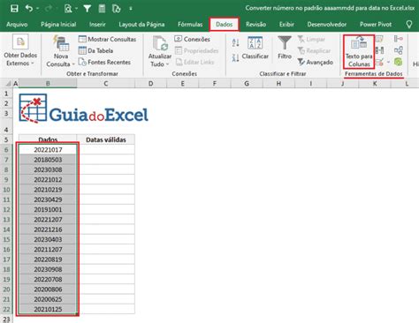 Converter Data No Excel Ano Mês Dia Guia Do Excel