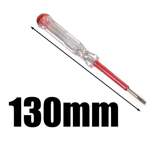 10pcs Induced Electric Tester Screwdriver Probe With Indicator Light
