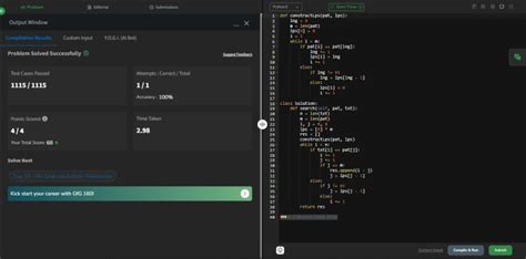 Yashwanth Achari Badige On Linkedin Dsa Gfg Kmpalgorithm Continuouslearning Codingchallenge