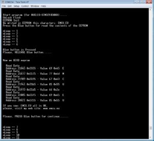 Eeprom Emulation On Stm F All Developed Using Cube Atollic Emcu