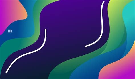 Premium Vector Background Wave Gradient Colorful Illustration
