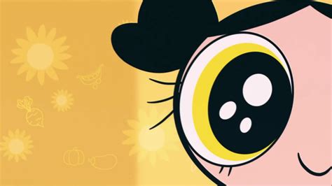 A Close Up Of A Cartoon Character S Face With Yellow And Black Colors On It