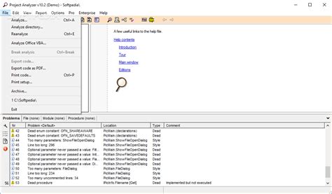 Project Analyzer Download Softpedia