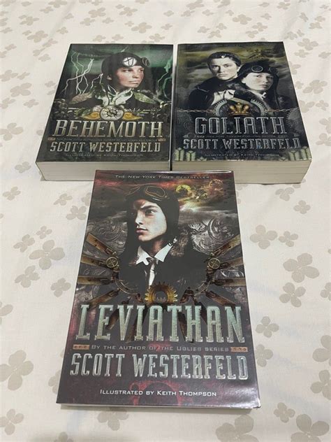 Leviathan Series By Scott Westerfeld Hobbies And Toys Books And Magazines Fiction And Non Fiction