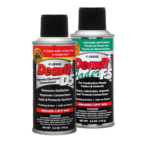 Caig Laboratories Deoxit D5 Contact Cleaner 5 Solution And F5 Fader L Pixel Pro Audio