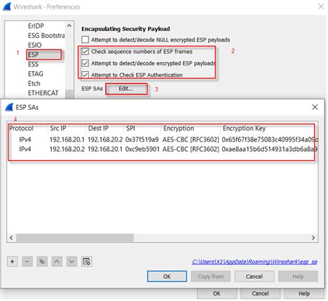 How To Decrypt Ipsec Packets Isakmp And Esp Wireshark Golinuxcloud