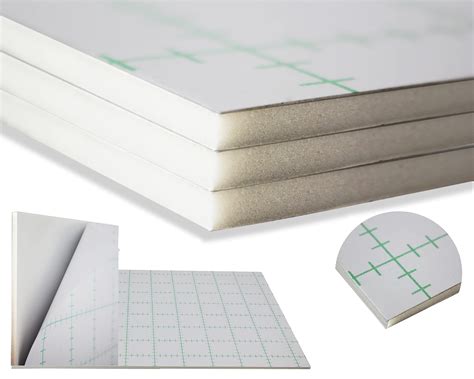 White Self Adhesive Foam Board 11x17 10pk Foam Core Boards