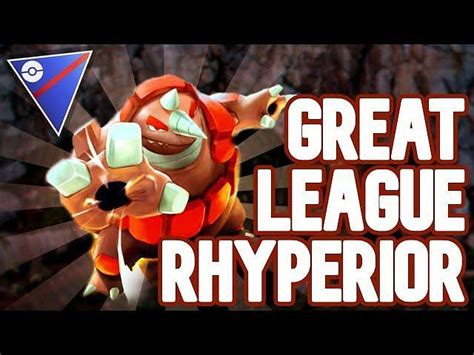 The Best Moveset For Rhyperior In Pokémon Go August 2022