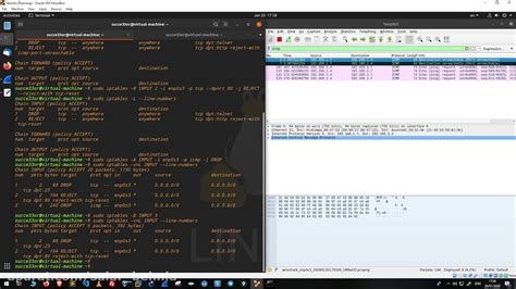 Iptables Testing Firewall Rules With Wireshark Youtube