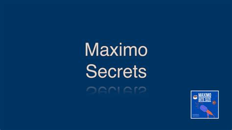Location And Asset Specifications Maximo Secrets