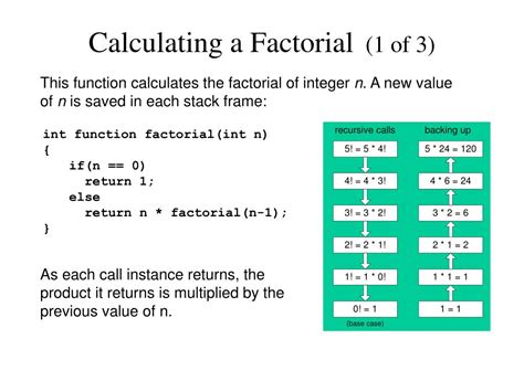 Ppt Lecture 20 Stack Frames And Recursion Powerpoint Presentation Free Download Id3921647