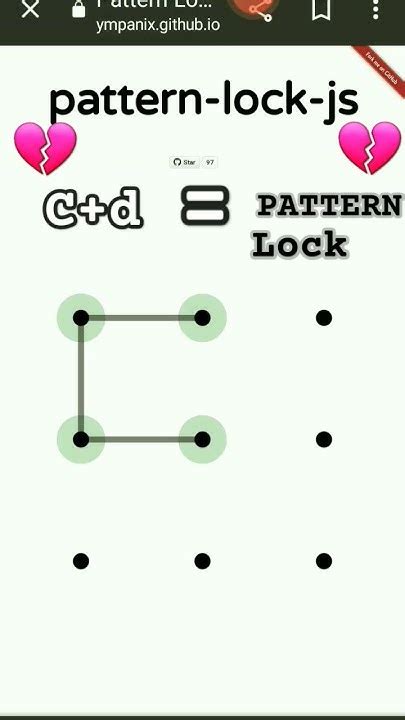 c d pattern lock patternlock love pattern shorts short new viral tranding art love