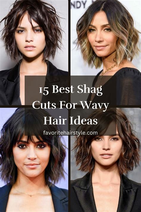 15 Best Shag Cuts For Wavy Hair Ideas Favorite Hair Styles Trendy