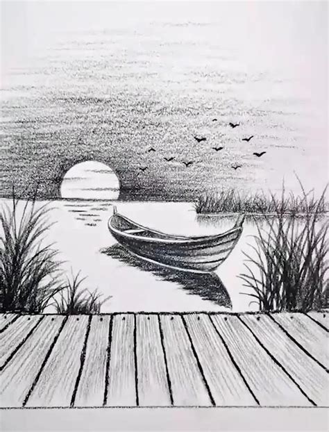 Drawing Of Nature Beauty Warehouse Of Ideas