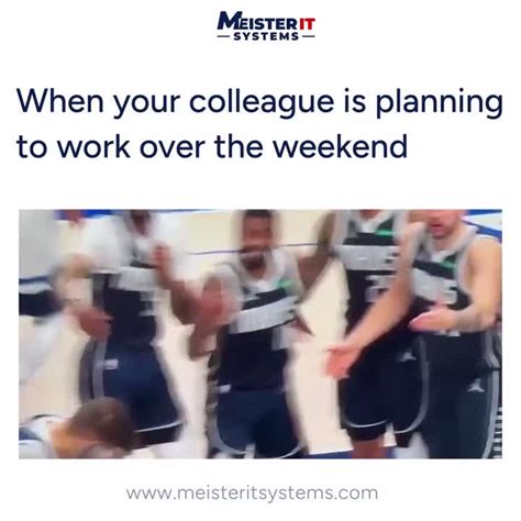 meisterit systems on linkedin weekend developerlife corporatelife