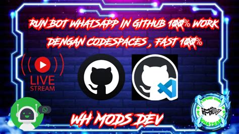 CARA RUN DI GITHUB DENGAN CODESPACES WORK 100 FAST 100 YouTube