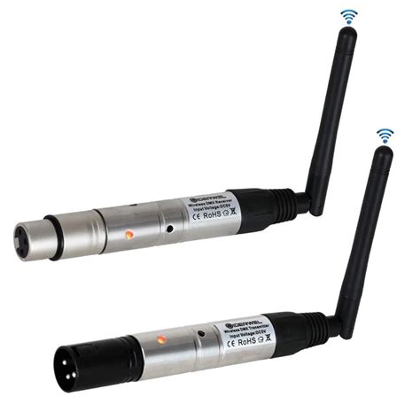 Owen1 Dmx512ตัวรับสัญญาณเครื่องส่งสัญญานภาพจากกล้องไปยังอุปกรณ์พกพาแบบไร้สายควบคุม2 4g Ism Dmx