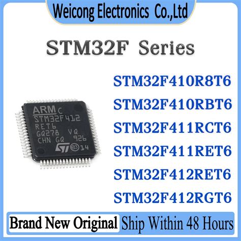 Stm32f410r8t6 Stm32f410rbt6 Stm32f411rct6 Stm32f411ret6 Stm32f412ret6 Stm32f412rgt6 Stm32f Stm32