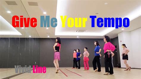 Give Me Your Tempo Linedance Improver Youtube