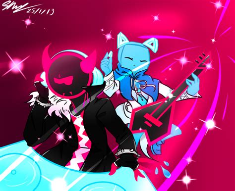 [jsab] Blixer And Cube By Shirosaki2003 On Deviantart Beats Anime Shapes