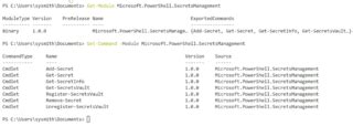 PowerShellの新しい認証情報管理 PowerShell Secrets Management について DevelopersIO