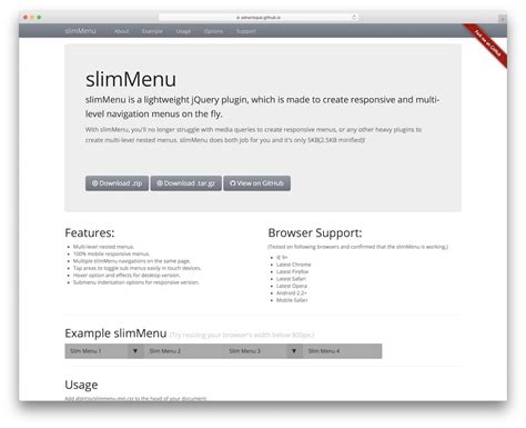 top 15 jquery navigation menu and bar plugins for websites 2022 colorlib