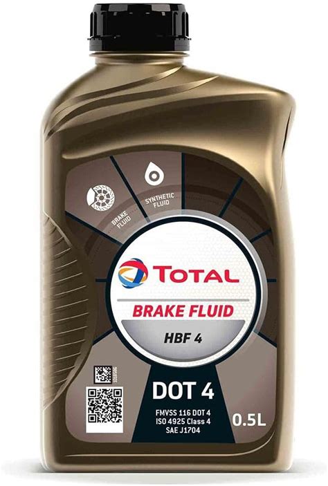 Total Synthetic Brake Fluid HBF4 DOT4 500ML: Buy Online at Best Price ...