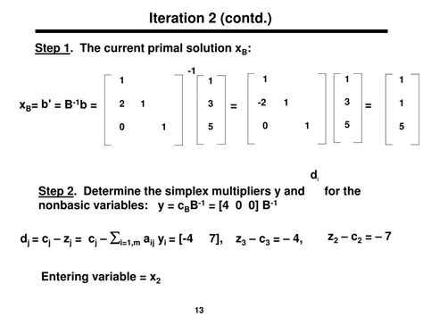 Ppt The Revised Simplex Method Powerpoint Presentation Free Download Id6592034