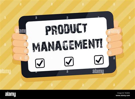 text sign showing product management business photo text