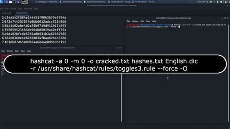 Hybrid Attacks Using Hashcat Youtube