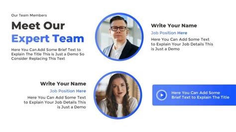 Free Team Introduction Slide For PowerPoint And Google Slides
