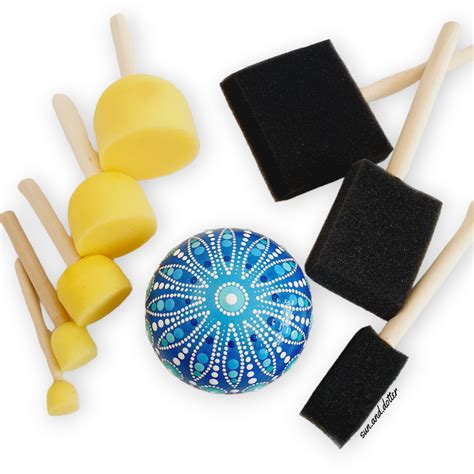 Sponge Applicator Set Sun And Dotter