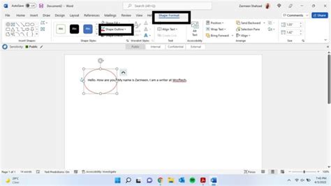 How To Circle Text In Microsoft Word On Windows Systems