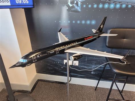 Leonardo Excalibur Testbed For Tempestfcas Model Airplane Mock Up