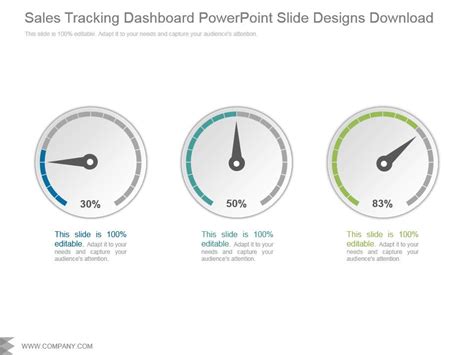 Sales Tracking Dashboard Powerpoint Slide Designs Download PowerPoint Templates Designs PPT