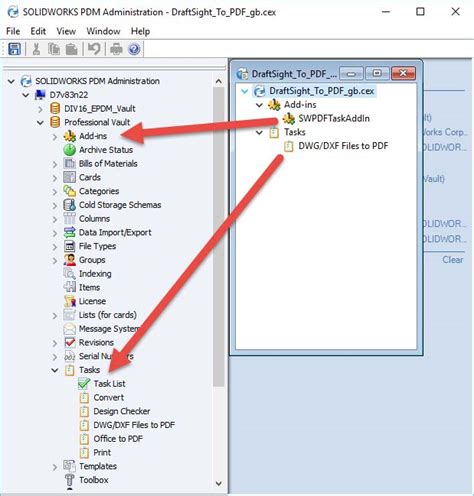 Draftsight To Pdf Conversion Task Installation With Solidworks Pdm Professional Goengineer