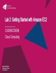 Getting Started With Amazon EC2 Step By Step Guide Course Hero