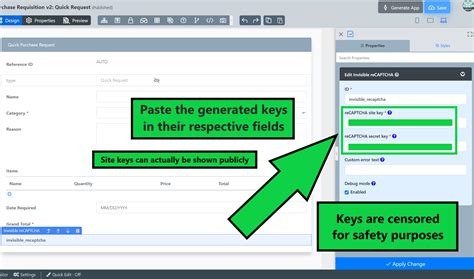 invisible recaptcha form element plugin