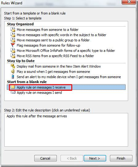 Outlook IMAP Notification Alert