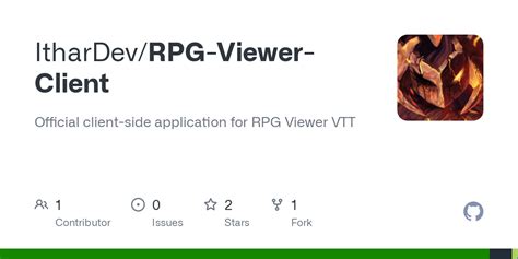 github ithardev rpg viewer client official client side application for rpg viewer vtt