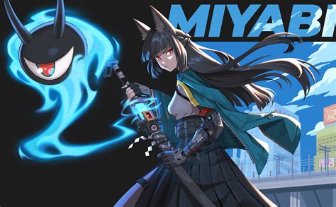 Hoshimi Miyabi Zenless Zone Zero Drawn By Brunokhars Danbooru