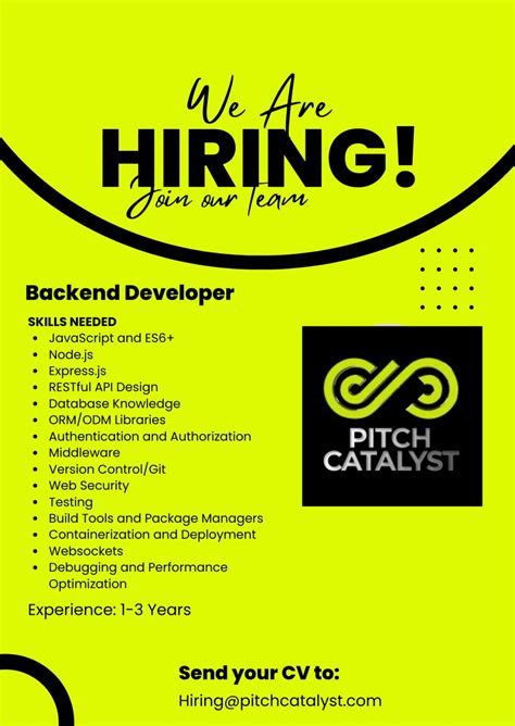 Deepika Yadav On Linkedin 🚀 Were Hiring Join Our Team As A Back End