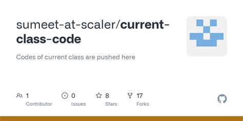 Github Sumeet At Scaler Current Class Code Codes Of Current Class Are Pushed Here