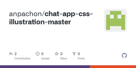 GitHub Anpachon Chat App Css Illustration Master