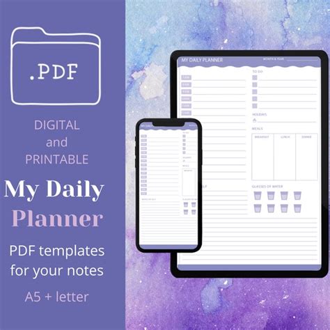 Notes Page With Date Etsy