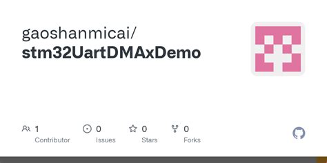 Github Gaoshanmicai Stm Uartdmaxdemo