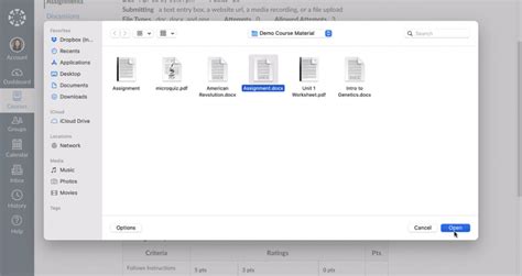 How To Upload Assignments In Canvas North Orange Continuing Education